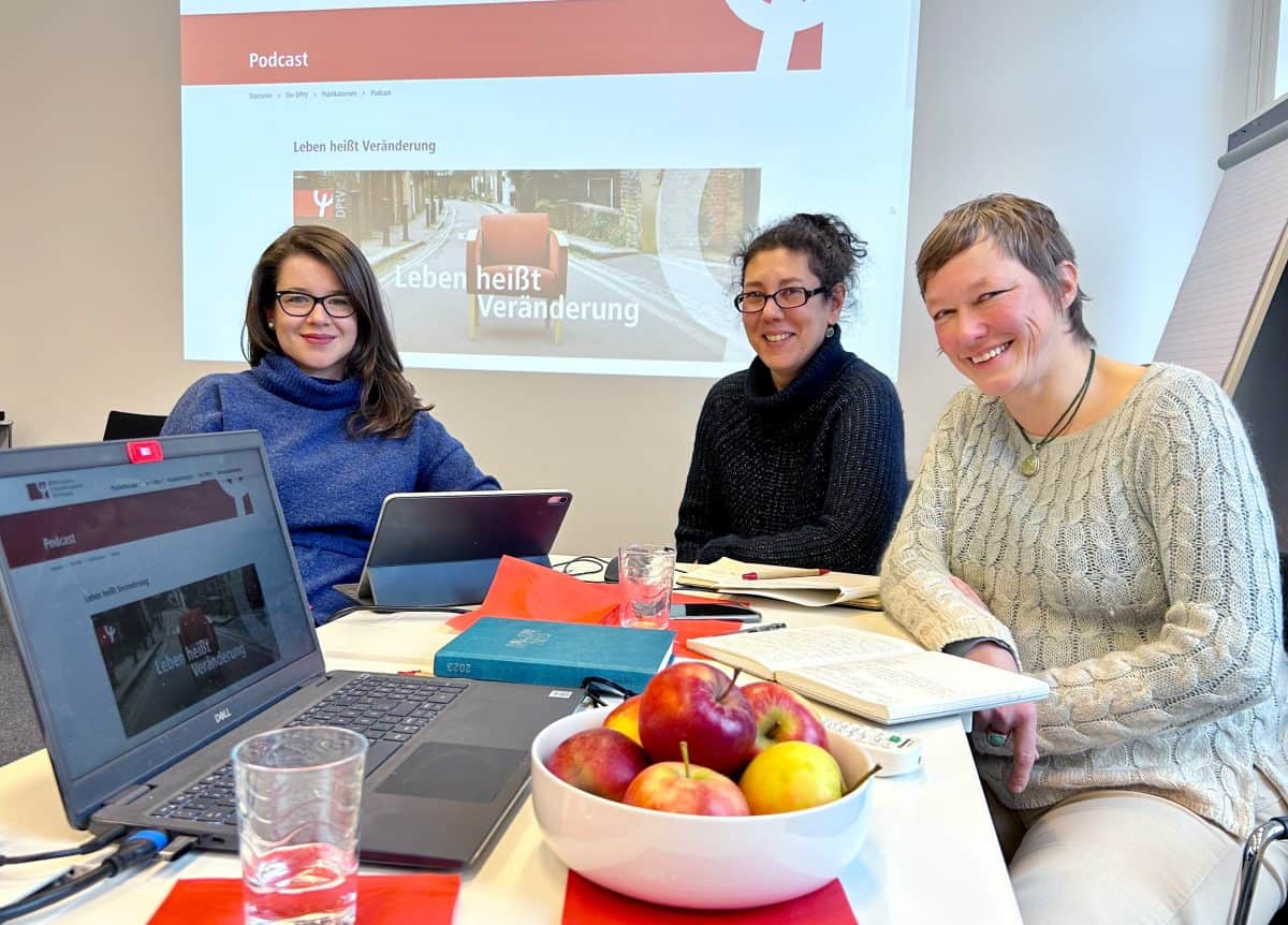 Themenfindung für den Podcast der DPtV - Christiane Zwick